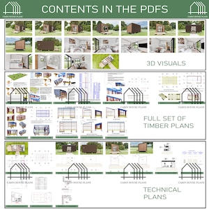 Tiny House Plans 10 X 20, Cabin House Plans, Small House Plans, Tiny ...