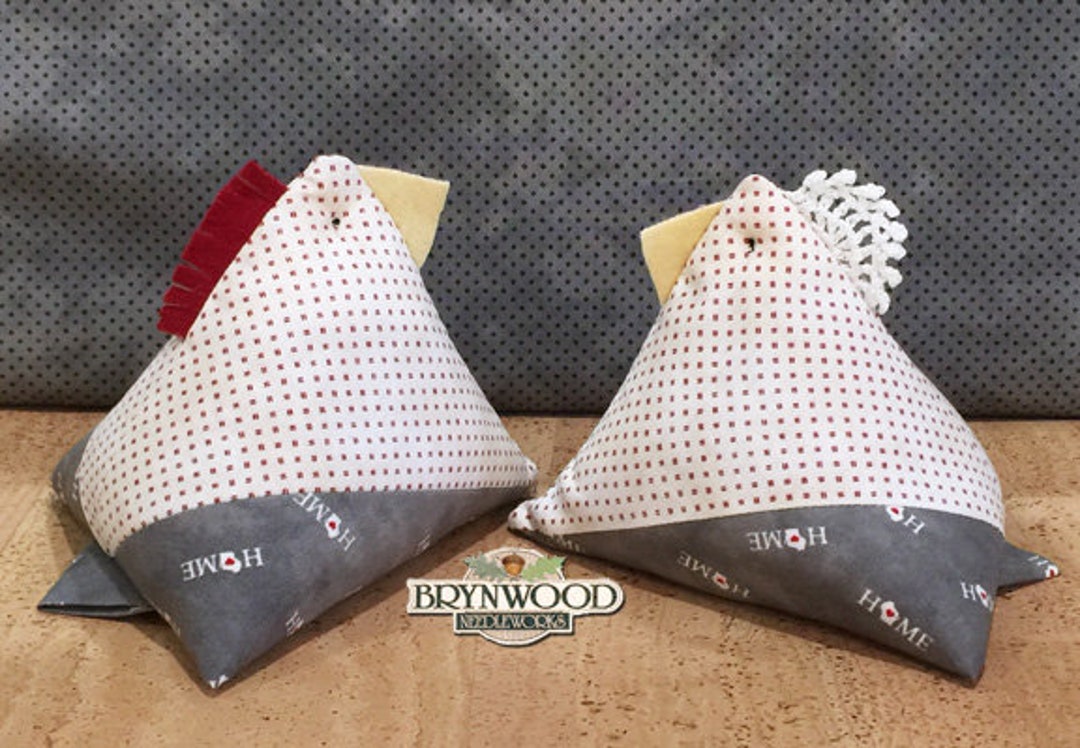 Chicken Pincushion PATTERN - Etsy