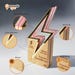Lightning Bolt Acrylic Award, Personalized Corporate Trophy With Wooden ...
