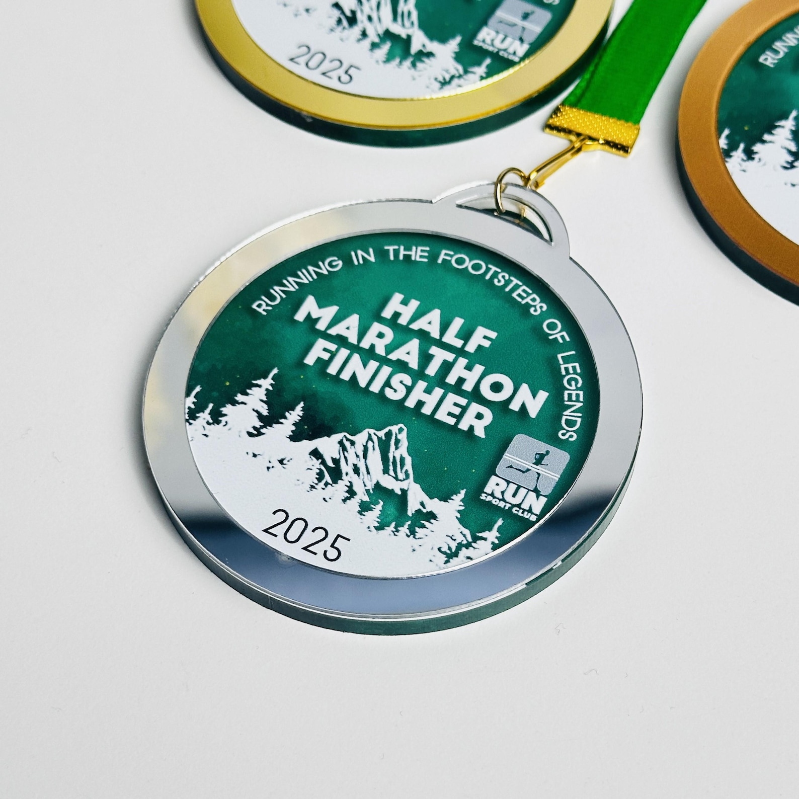 Running Marathon Medal Award, Acrylic Medals for Runners, Custom Sport ...