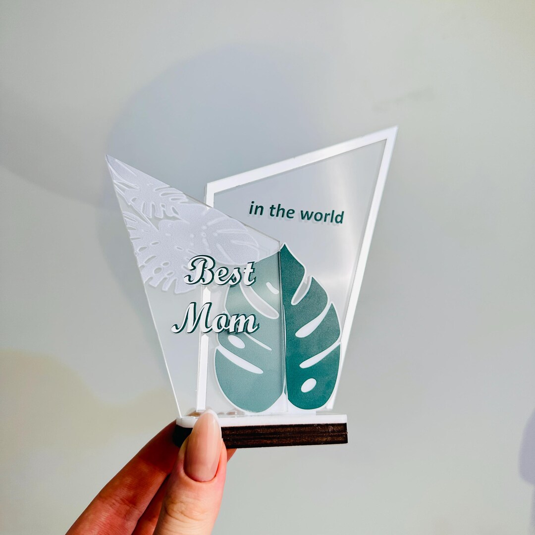 Best Mom Trophy, Small Cute Trophy Award, Personalized Gift for Best ...