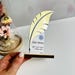 Writing Award, Personalized Trophy Feather, Writing Contest Trophy ...