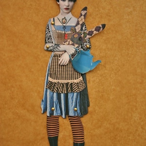 Alice in Steamland Paper Doll Puppet DIGITAL DOWNLOAD - Etsy