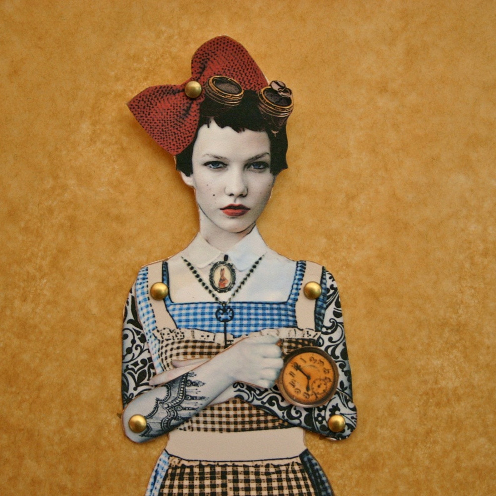 Alice in Steamland Paper Doll Puppet DIGITAL DOWNLOAD - Etsy