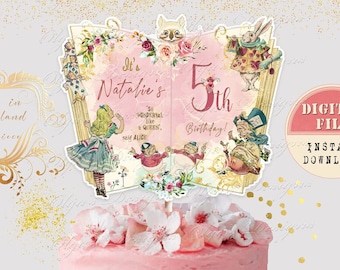 Book Cake Topper - Etsy Canada