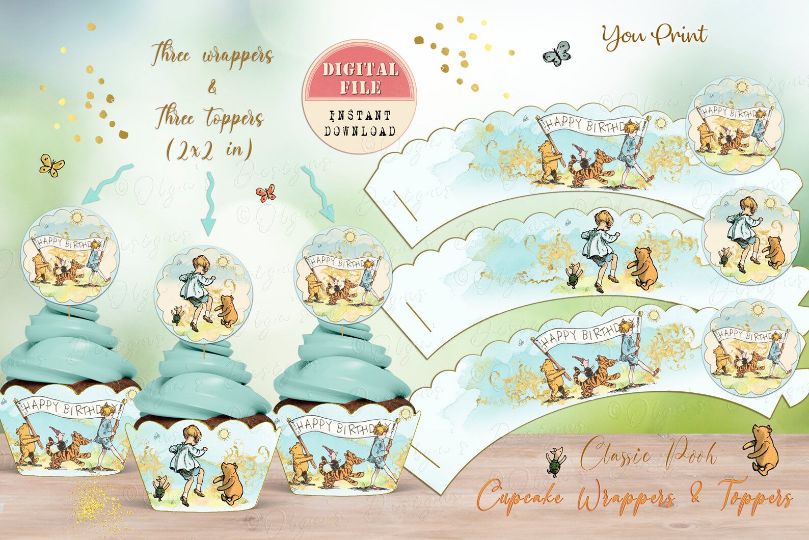 Classic Winnie the Pooh Potato Chip Bag Personalized Pooh - Etsy