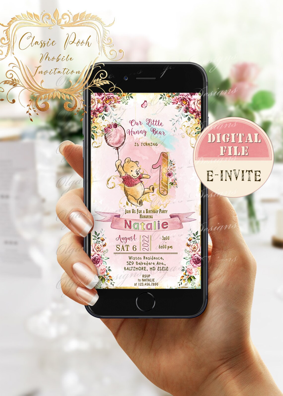 Classic Winnie the Pooh Potato Chip Bag Personalized Pooh - Etsy