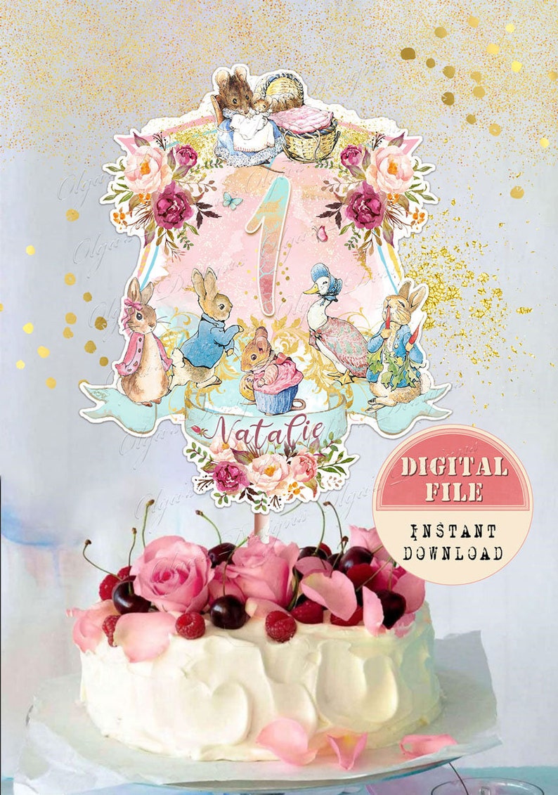 Peter Rabbit Twins Birthday Party Digital Iphone Invitation - Etsy