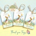 Classic Peter Rabbit Gable Box Labels, Peter Rabbit Birthday Party ...