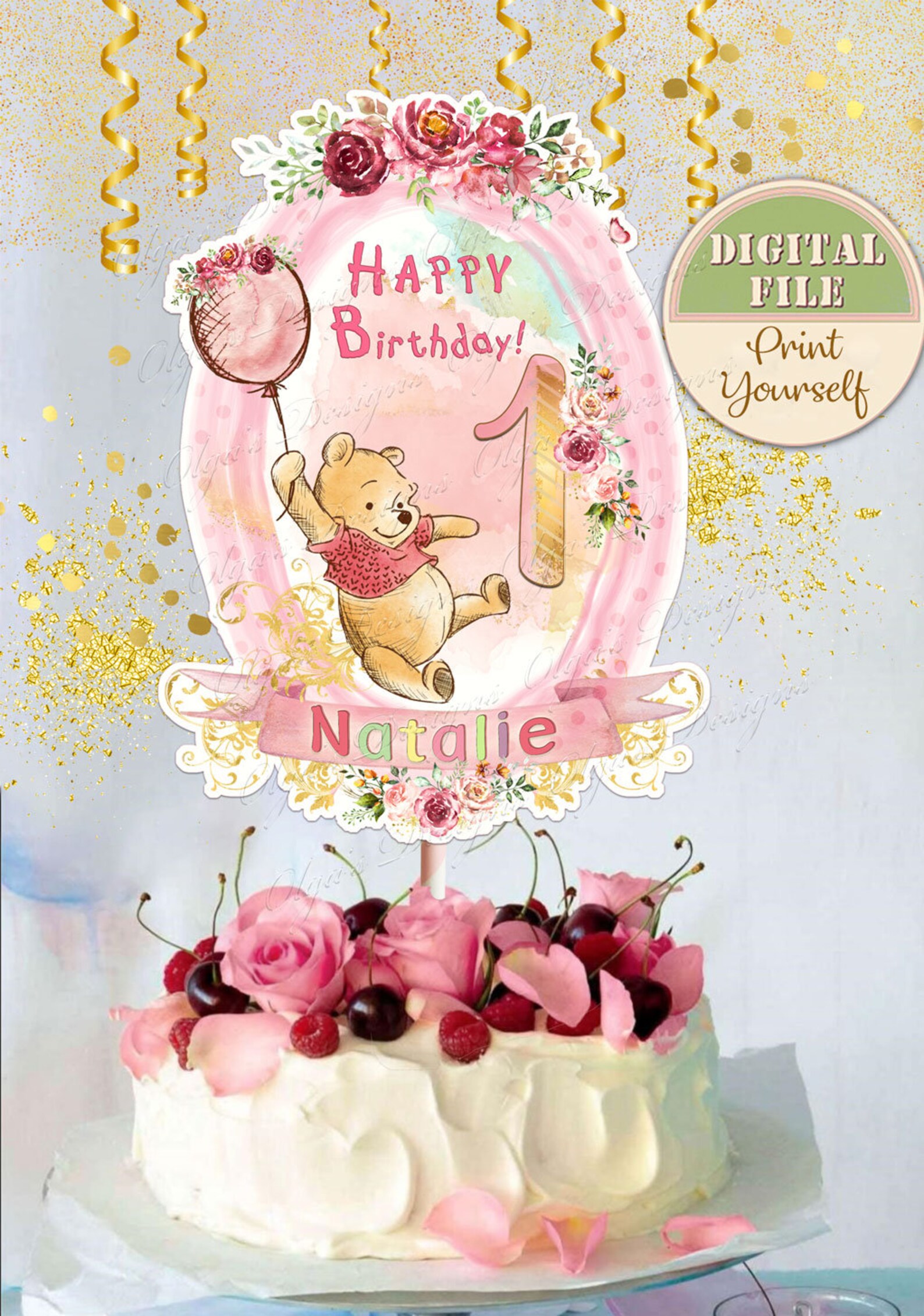 Classic Winnie the Pooh Potato Chip Bag Personalized Pooh - Etsy