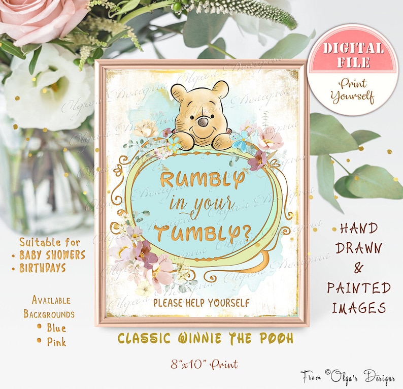 Classic Winnie the Pooh Birthday Party Gable Box Labels Pooh - Etsy