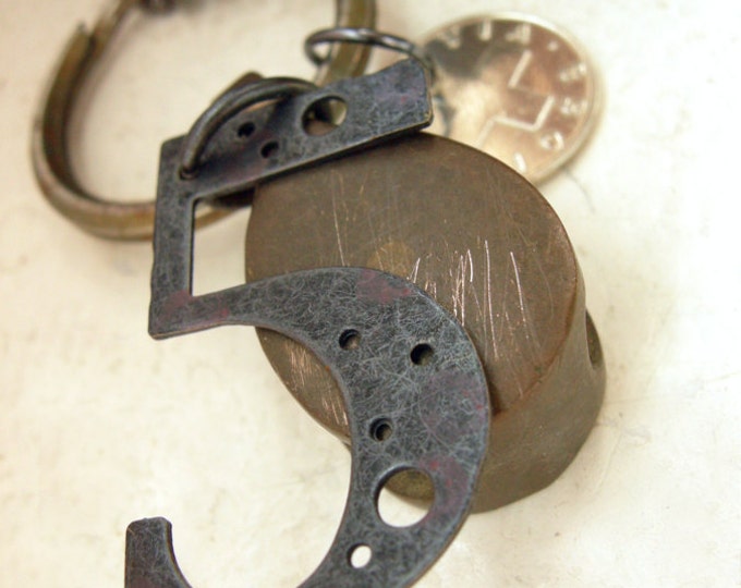 Number Five Unisex Found Items Necklace Pulley No. 5 - Etsy