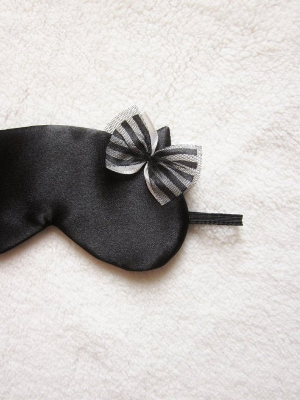 Pure Silk Satin Cat Sleep Eye Mask - Etsy