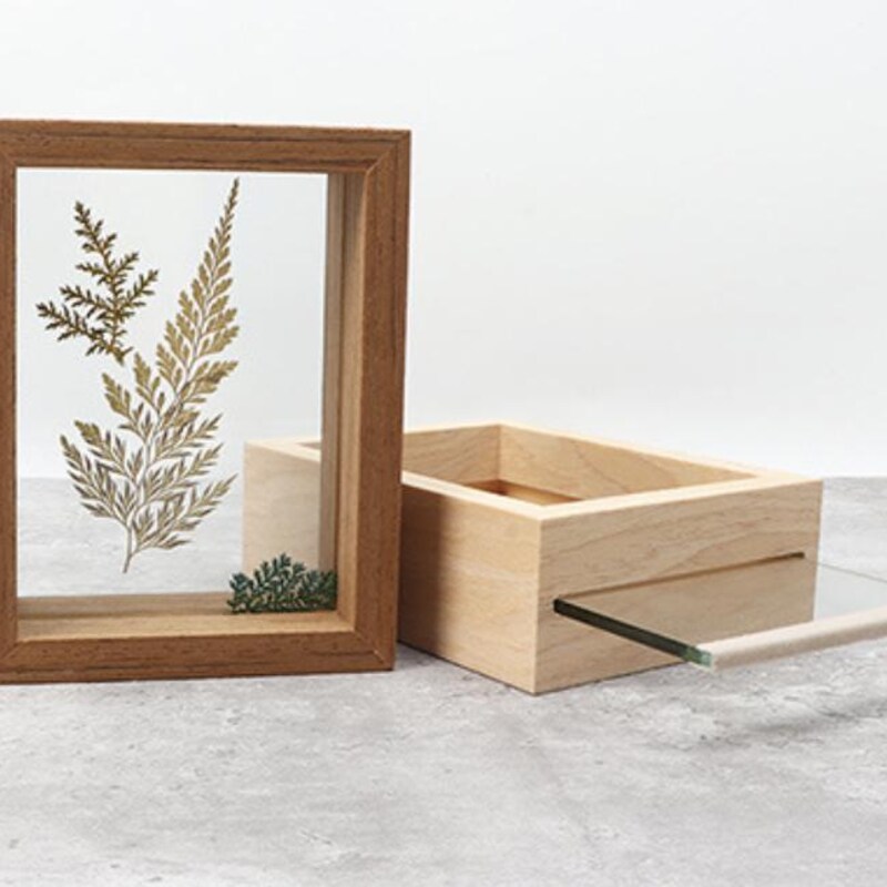Double Glass Frame - Etsy