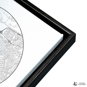 Tijuana Minimalist Map Print | Modern Black & White City Map Poster ...