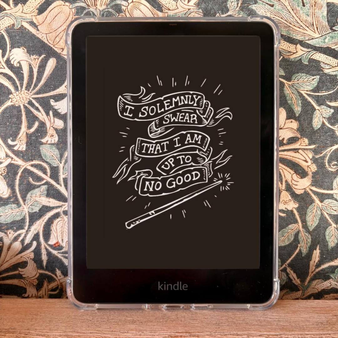Screensavers for Kindle | Marauders Map | NO UGLY BORDERS | Lock Screen ...