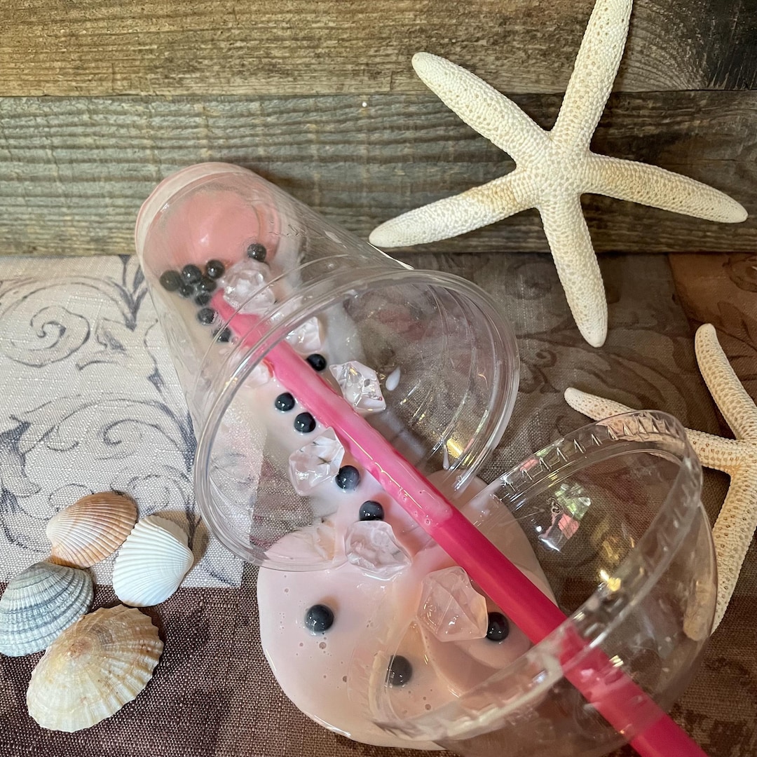 Spilled Boba Bubble Tea Choose Your Favorite Fake Photo Prop Staging - Etsy