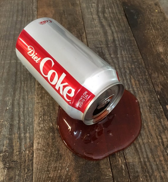 Spilled Can Diet Cola Pop Drink Fake Food Photo Spill Prop Gag | Etsy