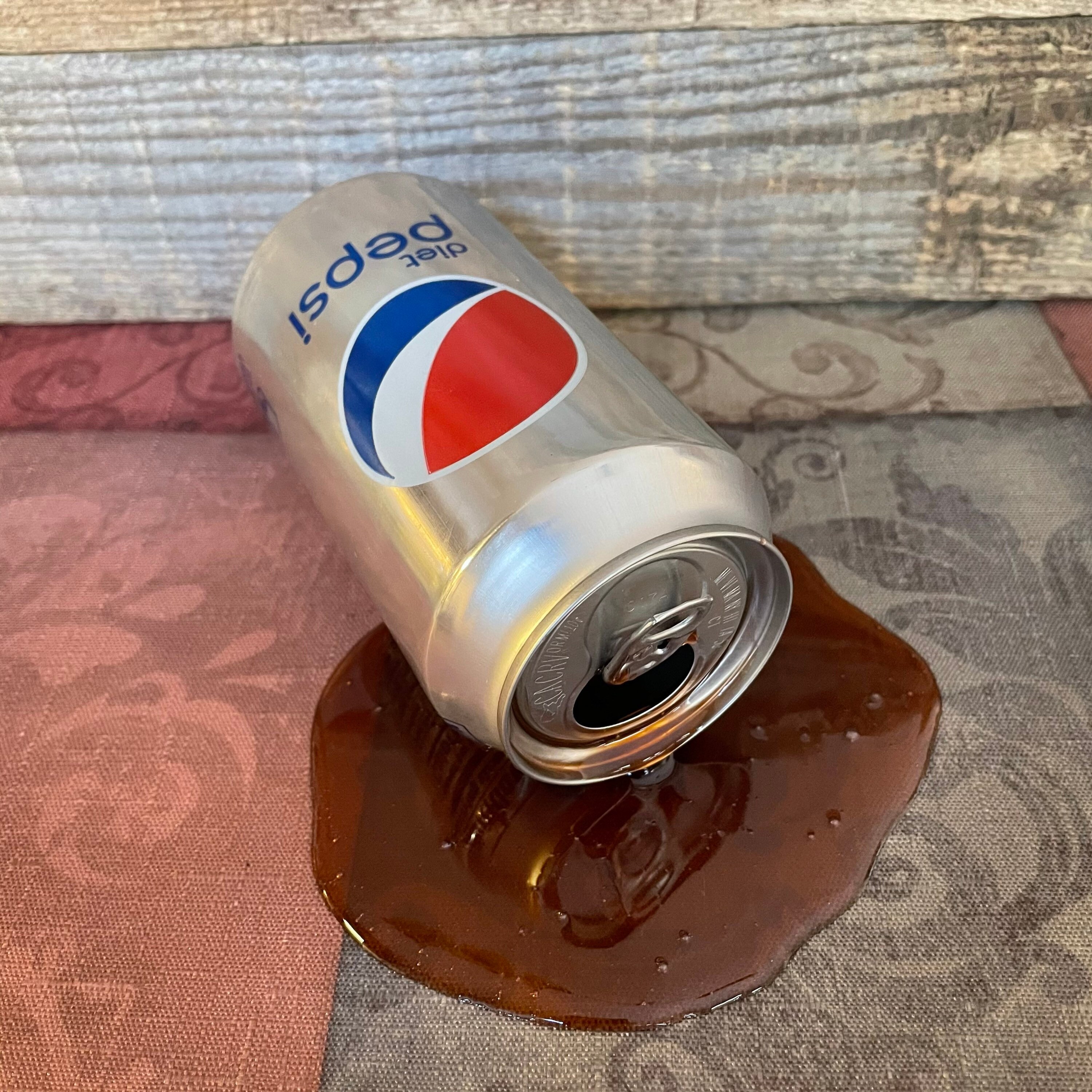Choose Your Favorite Can of Spilled Pepsi Fake Food Photo Prop | Etsy