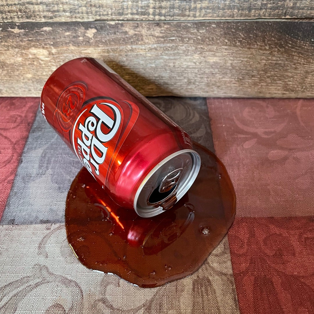 Choose Your Favorite Style Can Spilled Dr Pepper Regular or - Etsy