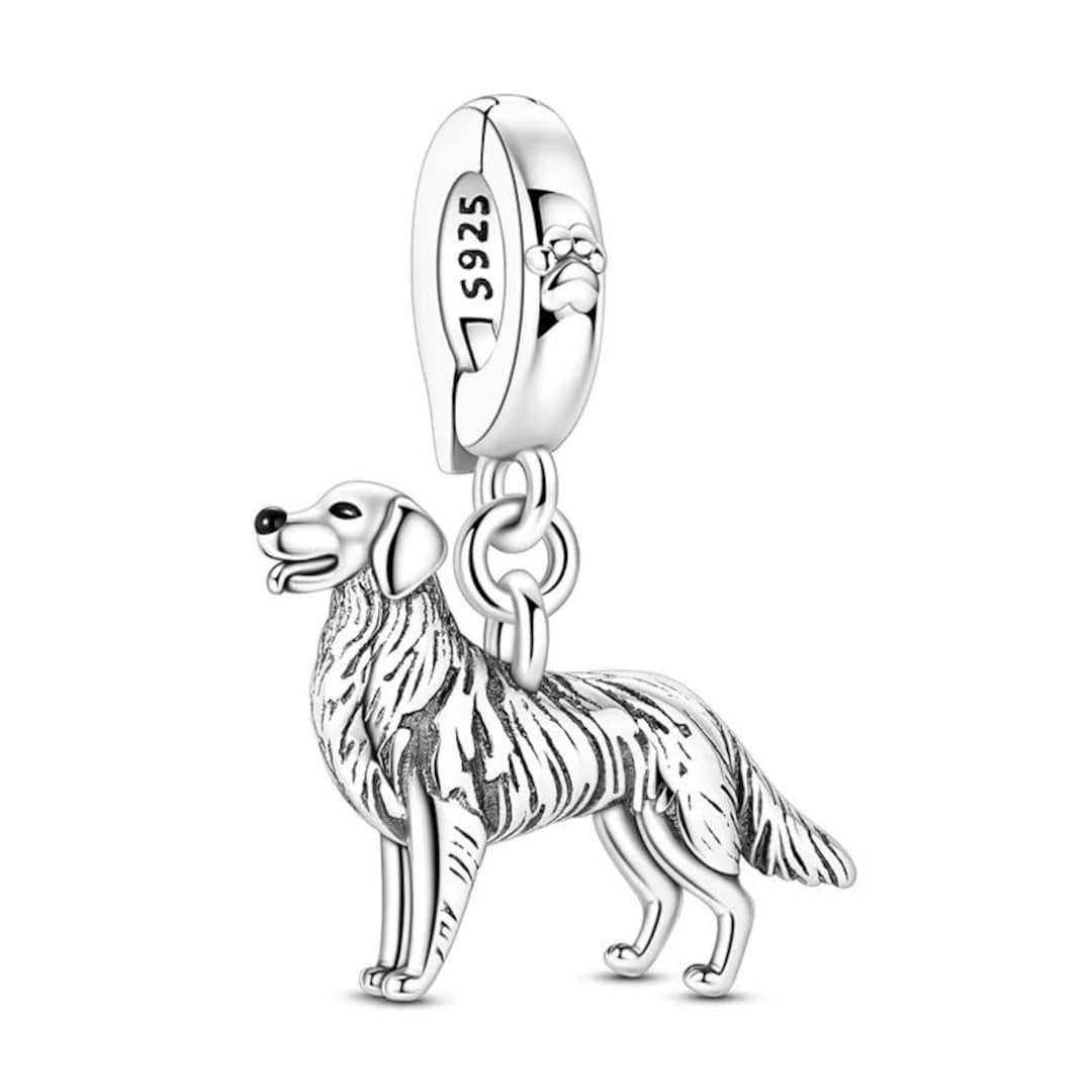 Golden Retriever Pandora Charm | Border Collie Australian Shepherd ...