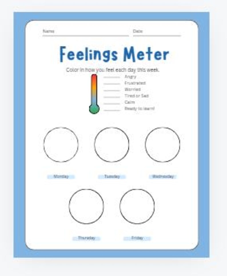 Identifying and Recognising Emotions PRINTABLE Bundle, Emotional ...