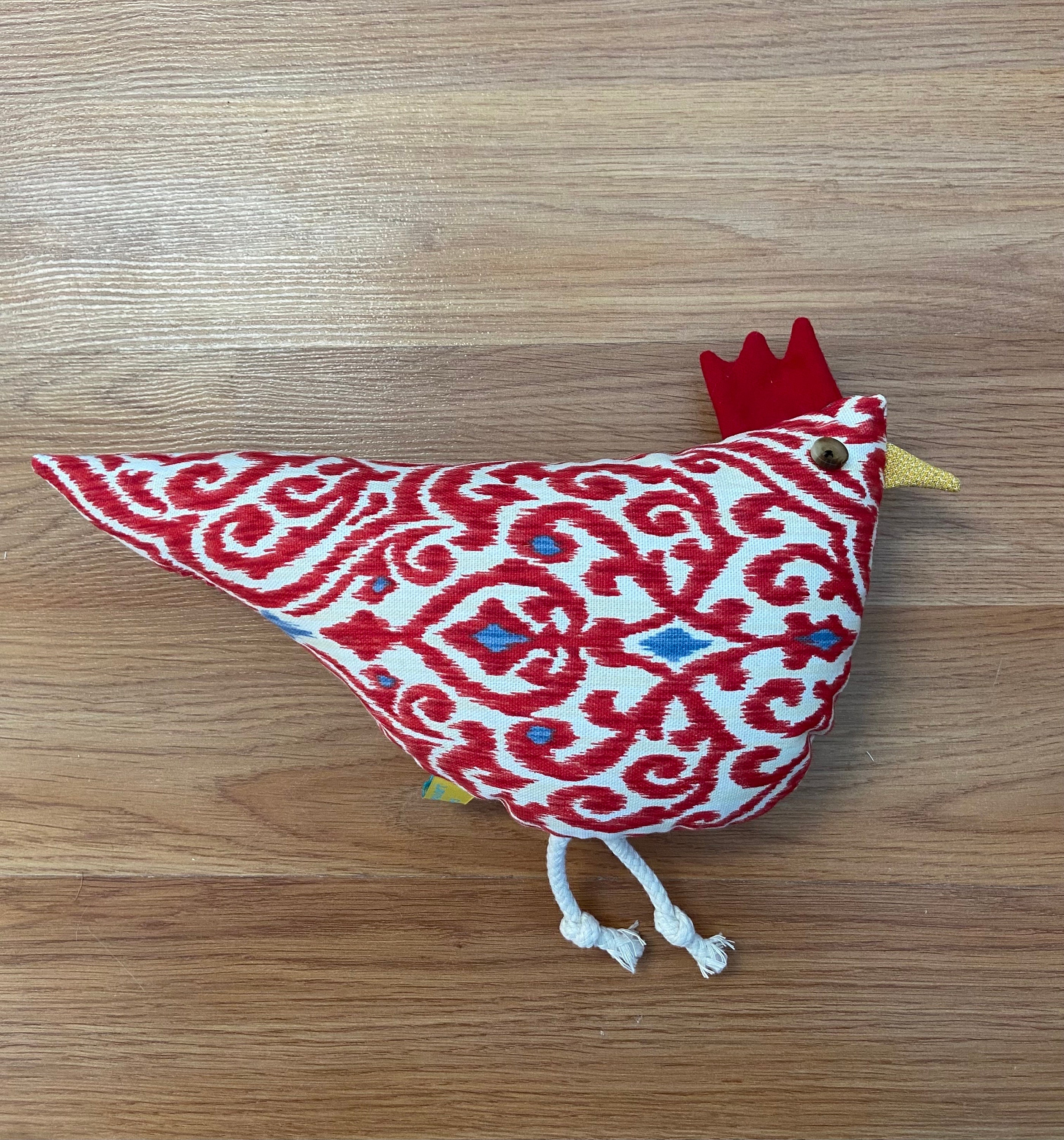 Chicken Pillow 9" in Multi Fabrics - Etsy