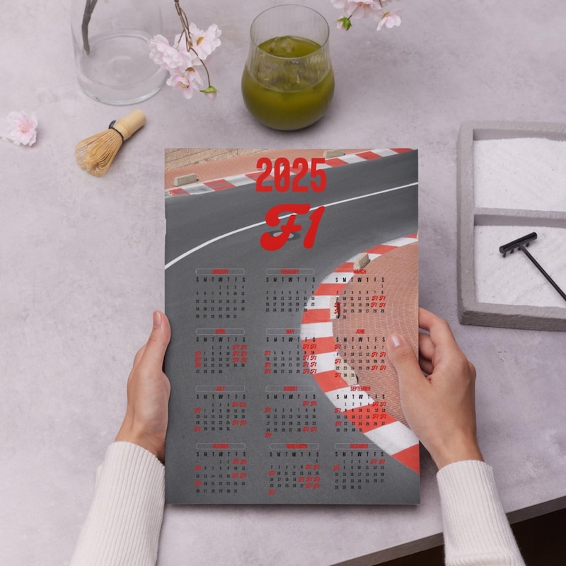 F1 Journal 2025 - Etsy