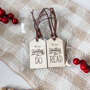 Personalized Christmas Gift Tags - Something You Need, Want, Wear, Do ...