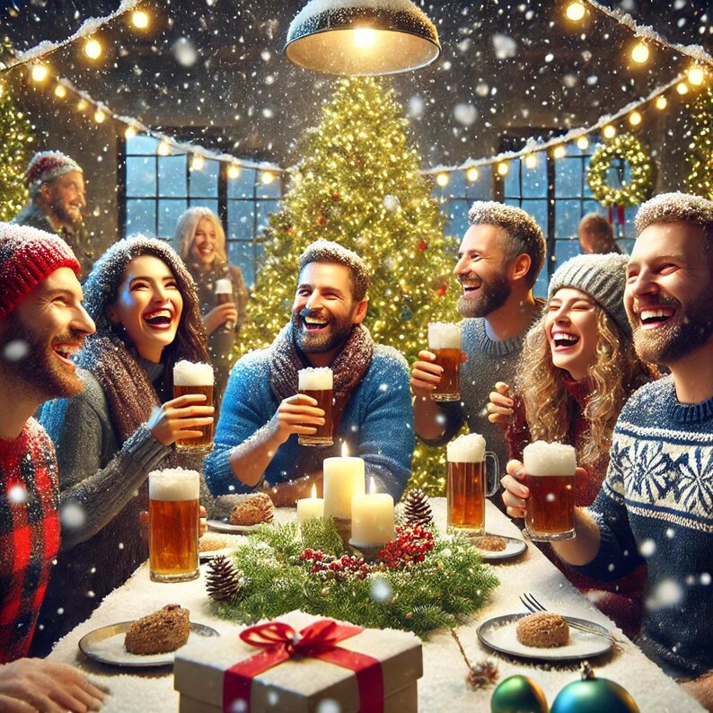 Christmas Live Wallpaper - Digital Holiday Background for Phone ...