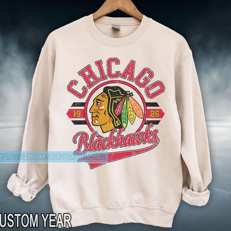Chicago Blackhawks Shirt - Etsy