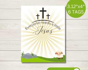 Everyone Needs a Little Jesus Printable - Etsy