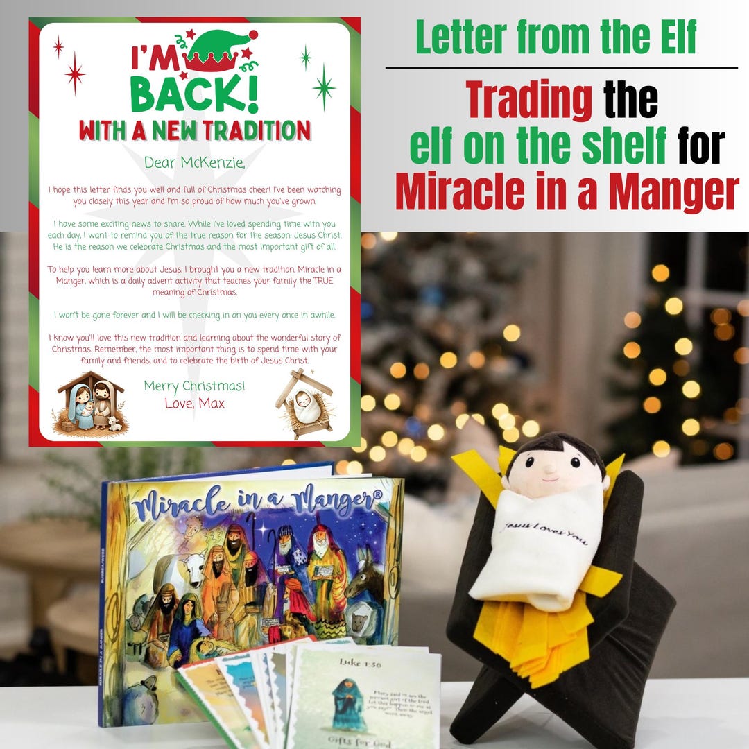 Elf on the Shelf Letter | Letter From the Elf | New Tradition | Miracle ...