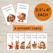 Fall Movement Cards, Thanksgiving Toddler Activities (digital Download ...