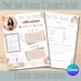Editable 'all About Me' Teacher & Student Canva Template - Etsy