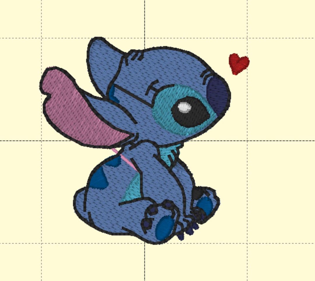 Stitch Embroidery File Stitch Embroidery Design Instant Download ...