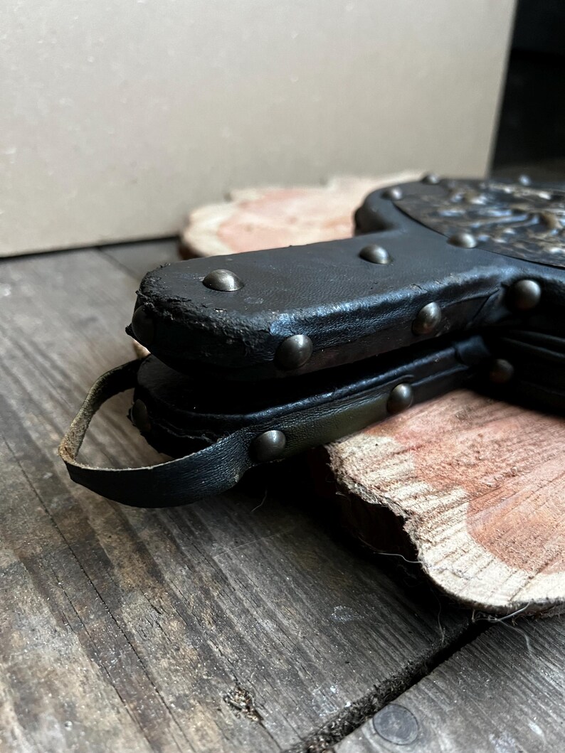 Vintage Fireplace Bellows Copper Wood Fire Stoker Blower/ Antique ...