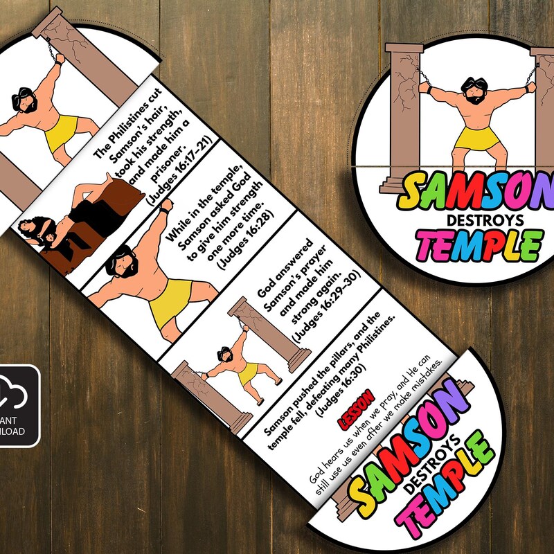 Samson Bible - Etsy