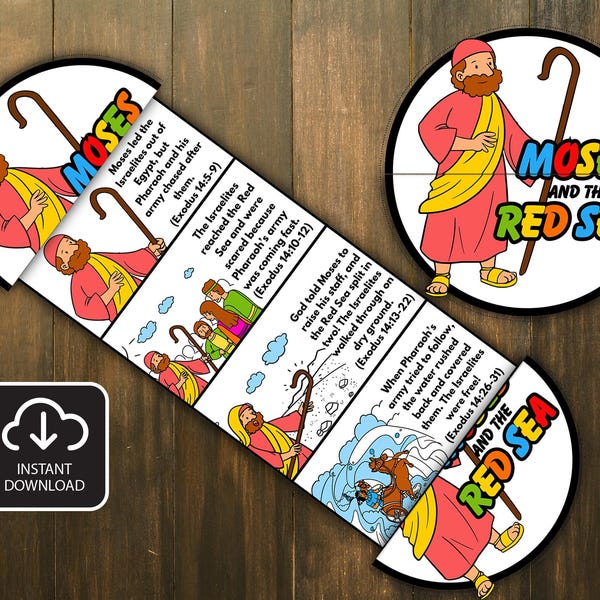 Moses Red Sea - Etsy