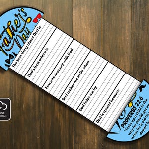 Happy Father's Day Folding Surprise, Fathers Day Craft, Sunday School ...