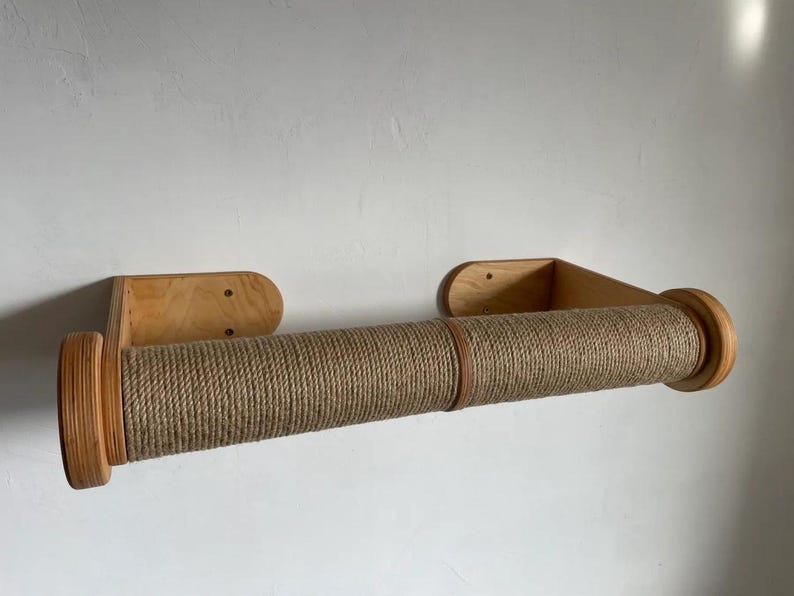 Modern Cat Scratching Post, Custom Cat Scratcher, Scratching Cat Tower ...