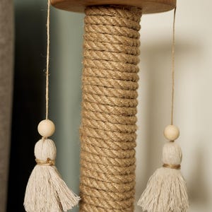 Wooden Cat Scratching Tower, Scratching Post, Cat Scratching Pole, Tall ...