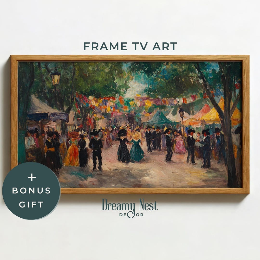 Cinco De Mayo Frame TV Art Mexican Fiesta Abstract Impressionist ...