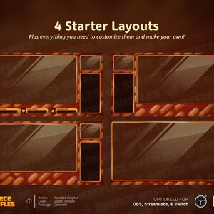 Complete Pack - Stream Package for TWITCH - Rounded Graphic - Screens ...