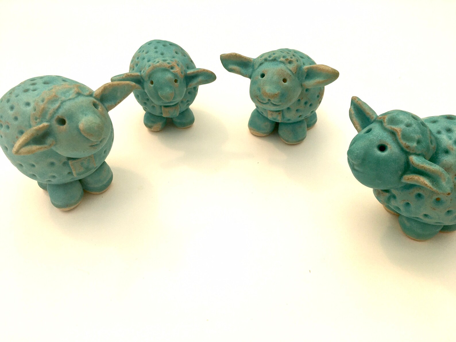 Clay Sheep, Ceramic Animal, One-off Piece of Art, Clay Animal Gift ...