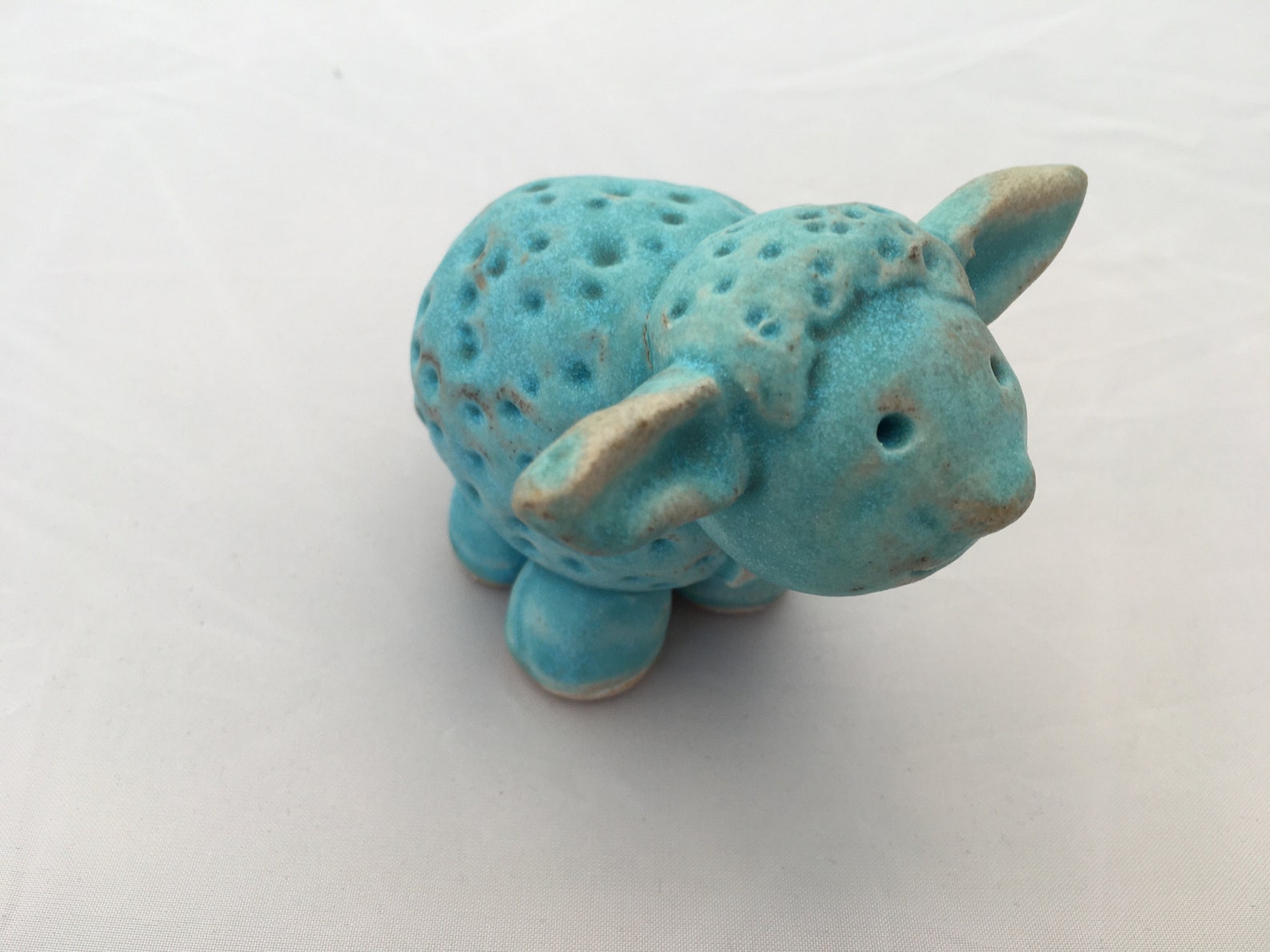 Clay Sheep, Ceramic Animal, One-off Piece of Art, Clay Animal Gift ...