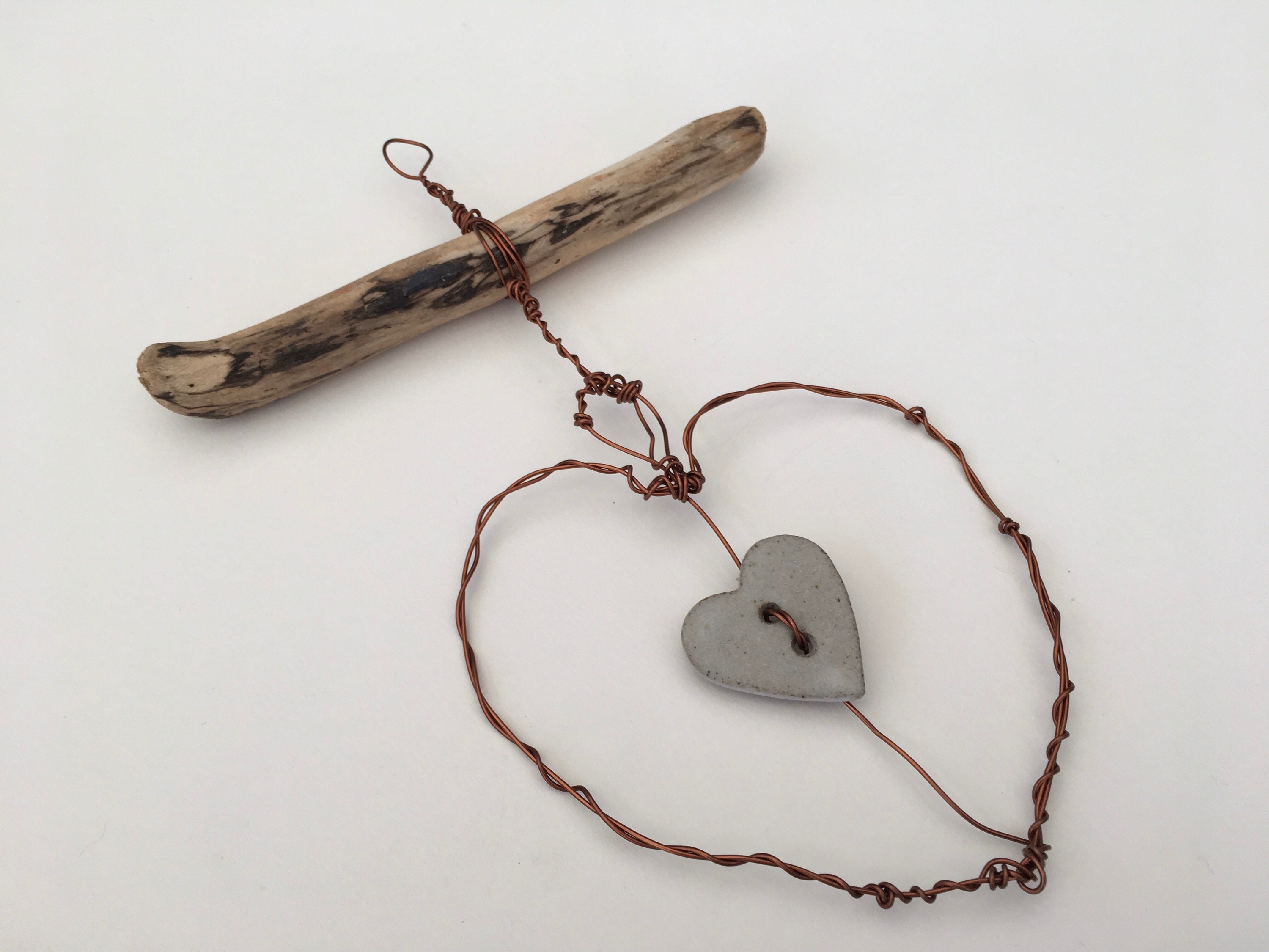 Wire Art. Hand Made Love Heart Wire Art, Love Heart Hanger, Wire Art ...