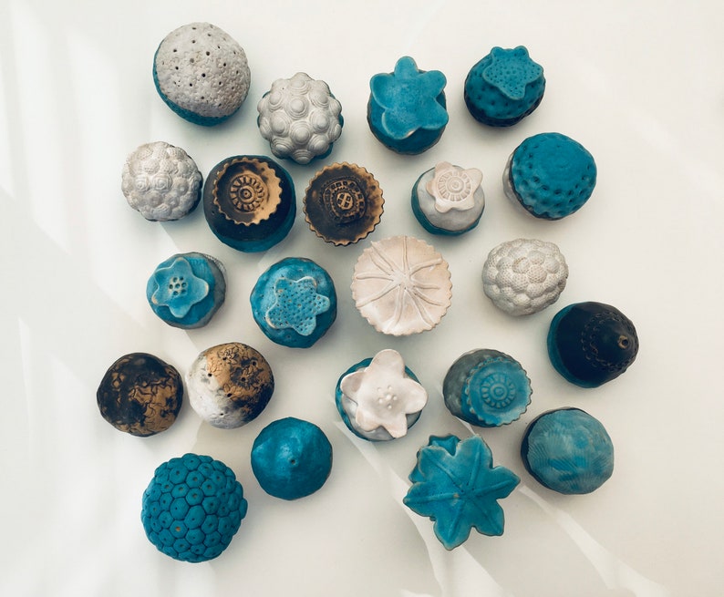 Ceramic Pod Garden Stake, Poppy Seed, Ceramic Garden Sculpture, Plant ...