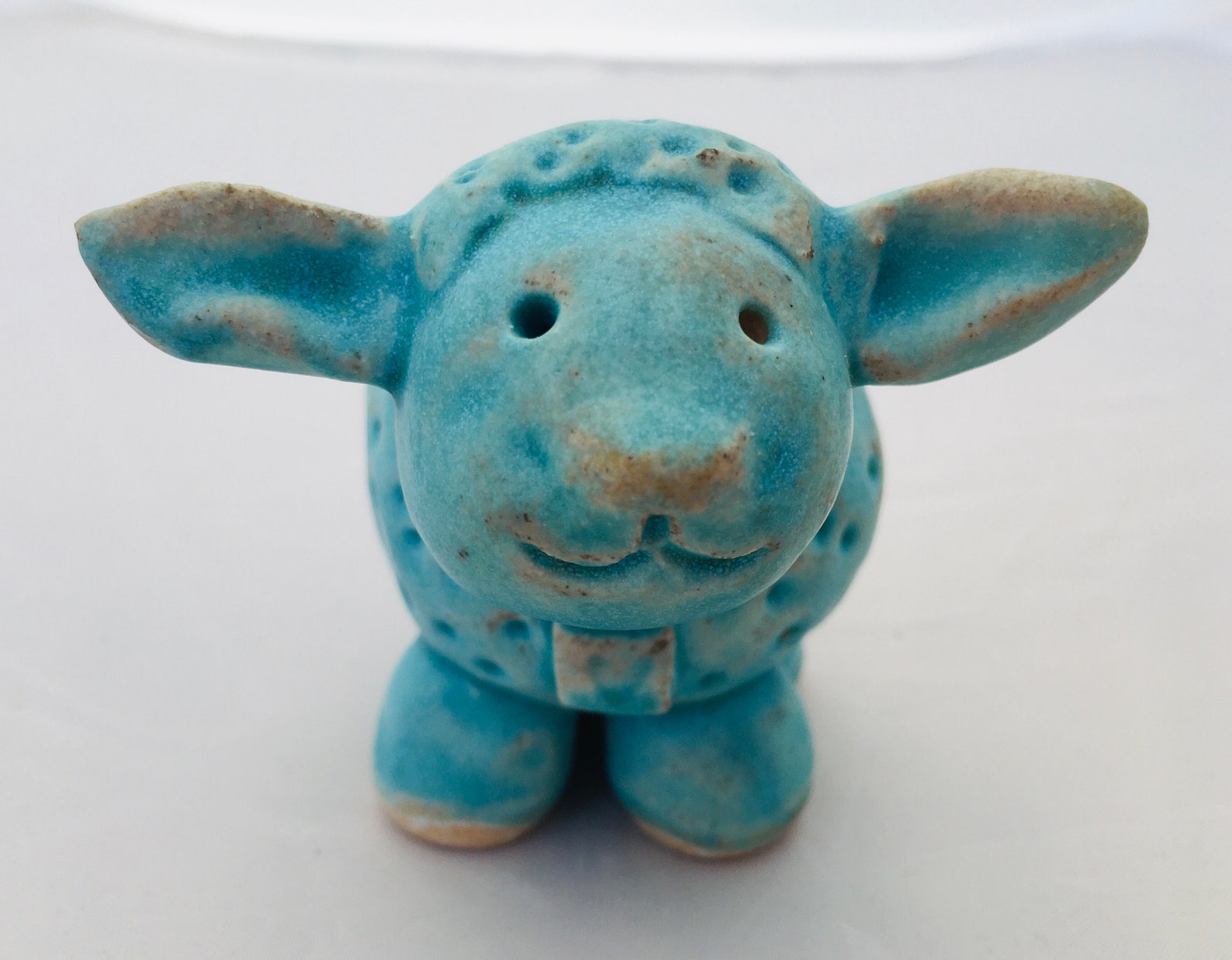 Clay Sheep, Ceramic Animal, One-off Piece of Art, Clay Animal Gift ...