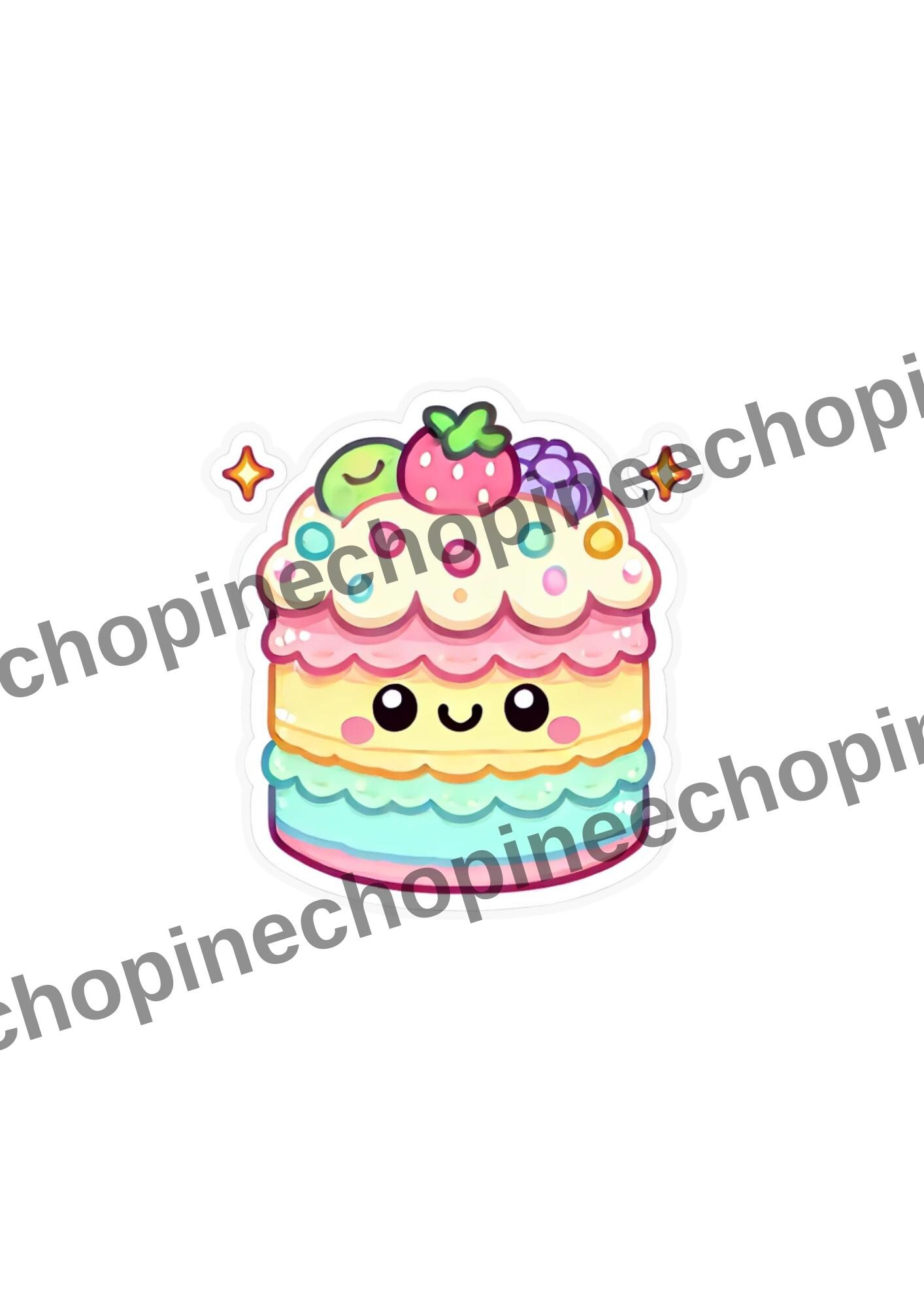 Chef Chick Sticker, Food Pun, Chicken Sticker, Kawaii Sticker, Chick ...